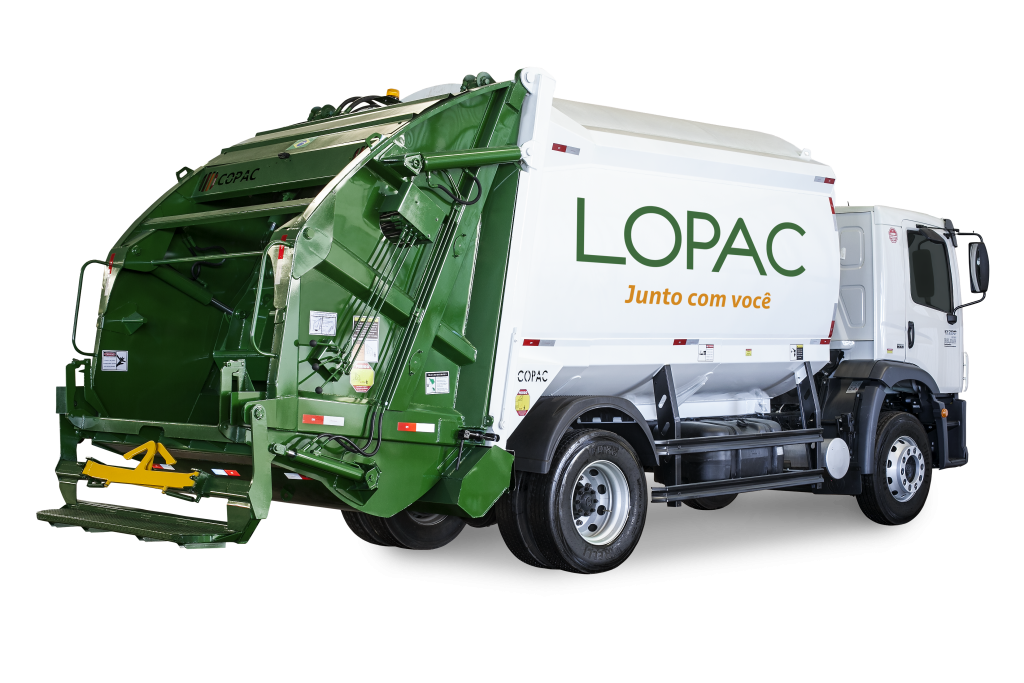 Locação de caminhões coletores compactadores de lixo e Varredeiras